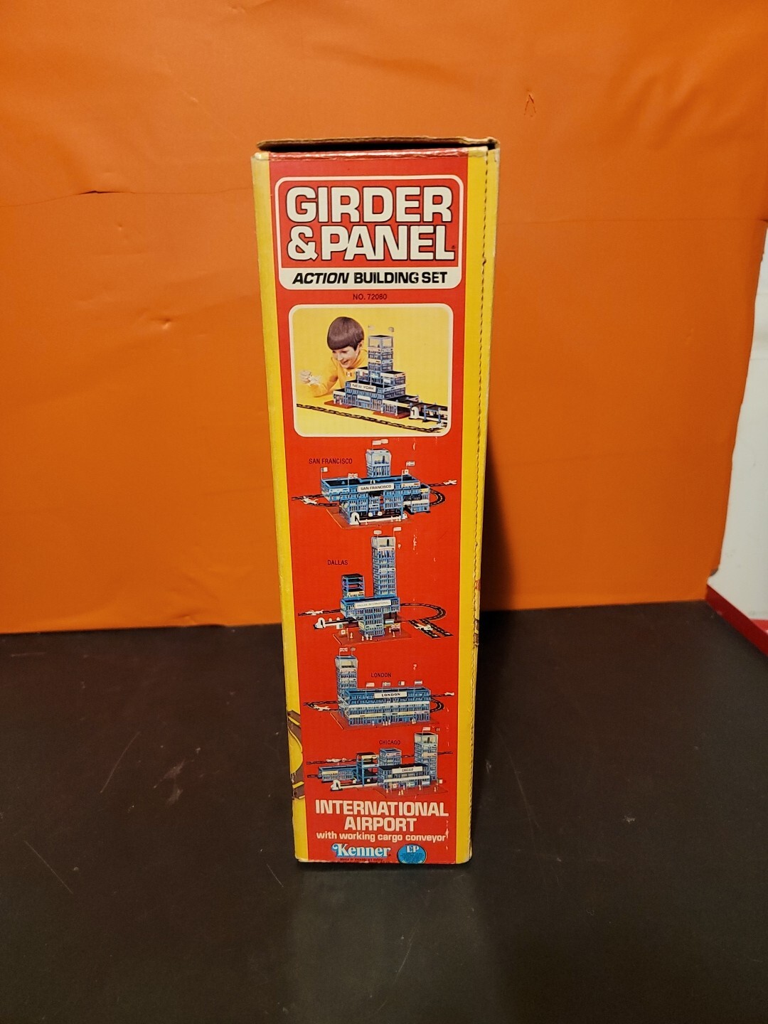 Rare 1977 Kenner Girder & Panel International Airport Action Building ...