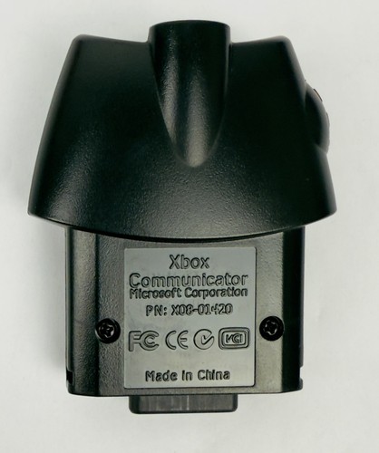 Microsoft Xbox Communicator Headset Mic Adapter X08-01420 WORKS With ...
