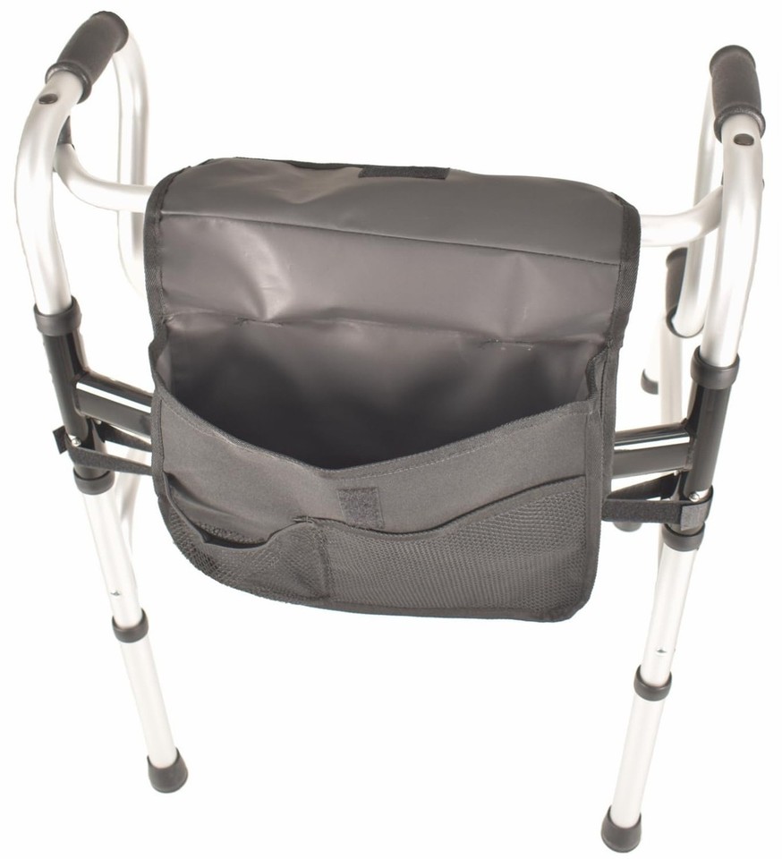 Walker Bag Walker Basket, Foldable Walker Storage Bag, Side Bag for ...
