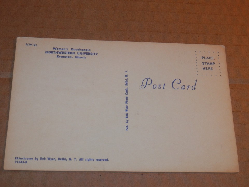 EVANSTON IL - 1908 POSTCARD - ORRINGTON LUNT LIBRARY | eBay