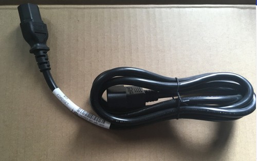 HP 142263-001 2M Black Power Extension Cable C13 To C14 250V 10A #F9 | eBay