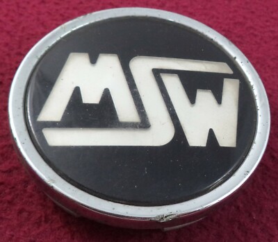 MSW Wheels Black / Chrome Custom Wheel Center Cap # PCF56 (1) | eBay