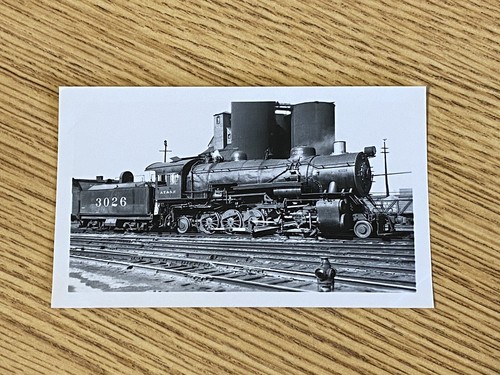 Santa Fe Railway Steam Engine Locomotive 3026 Vintage Photos ATSF | eBay