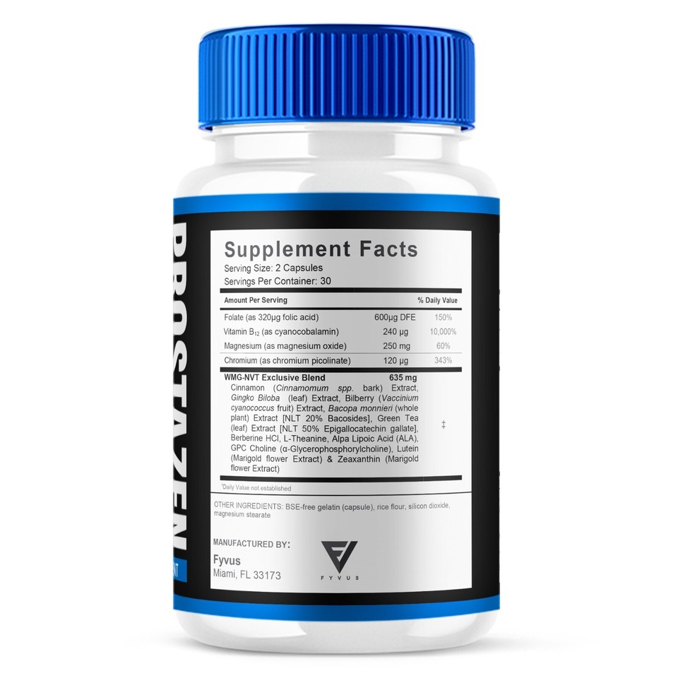 (5 Pack) Prostazen Capsules Prosta Zen Max Strength Supplement (300 ...
