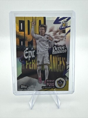 2024 Topps MLS Superstars Riqui Puig EPIC PERFORMANCES #EP-14 | eBay