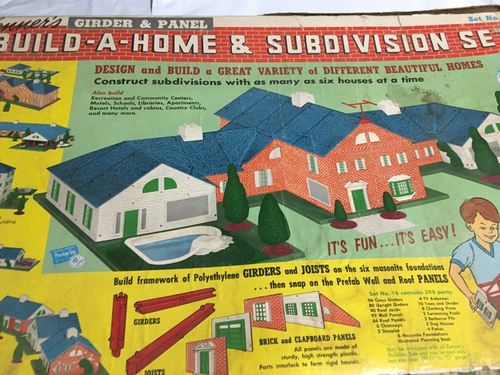 Kenner's Girder and Panel 1962 Build-A-Home & Subdivision Set No. 16 | eBay