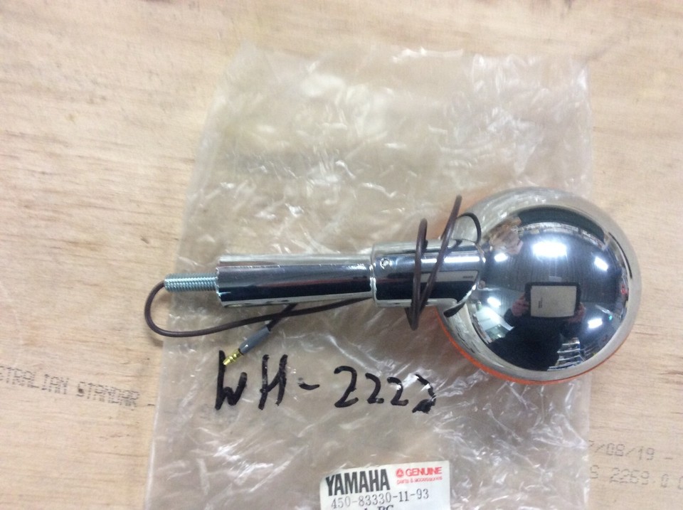 GENUINE YAMAHA PARTS LEFT REAR BLINKER DT250B 1975 DT400B 1975 450 ...