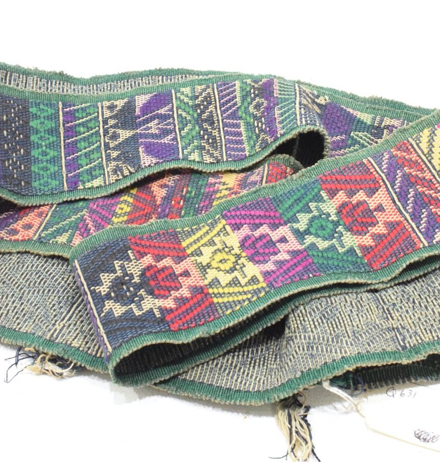 Guatemalan Woven Textile Faja Belt Sash Santiago Guatemala | eBay