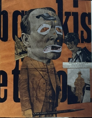 Raoul Hausmann "Art Critic" Austrian Dadaism Modern Art Collage 35mm ...