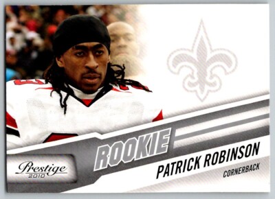 2010 PANINI PRESTIGE PATRICK ROBINSON RC NEW ORLEANS SAINTS #279 | eBay
