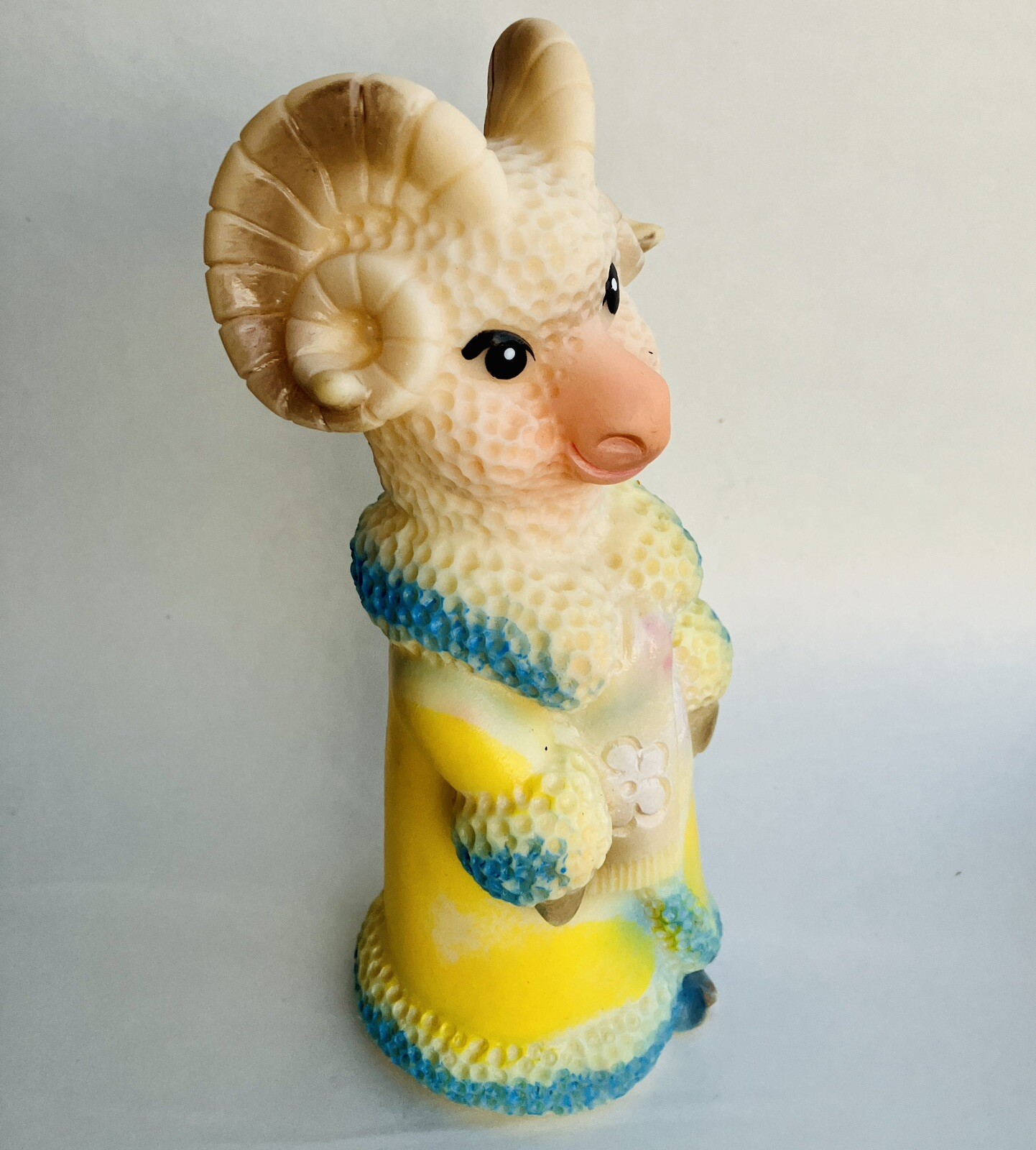 Vintage VTG Soviet Rubber Toy Figurine Goat | eBay