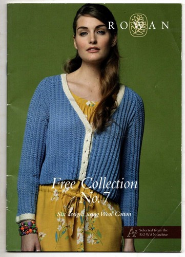 Rowan Free Collection no 7 six designs magazine knitting patterns | eBay