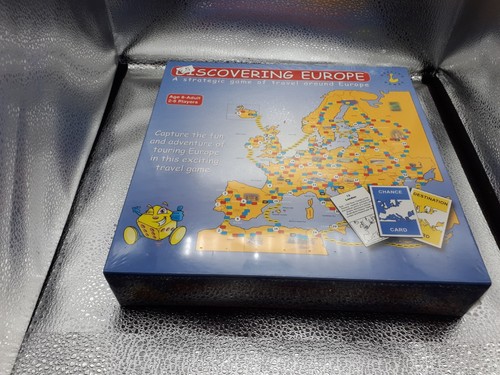 Discovering Europe Board Game Geography Travel Strategy NIB SEALED | eBay