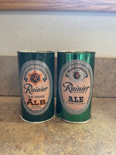 2 Different * Rainier Old Stock Ale * Possibly Wind Tunnel Cans * | eBay