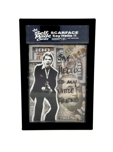 Scarface Encased 3 Dimensional Money Art | eBay