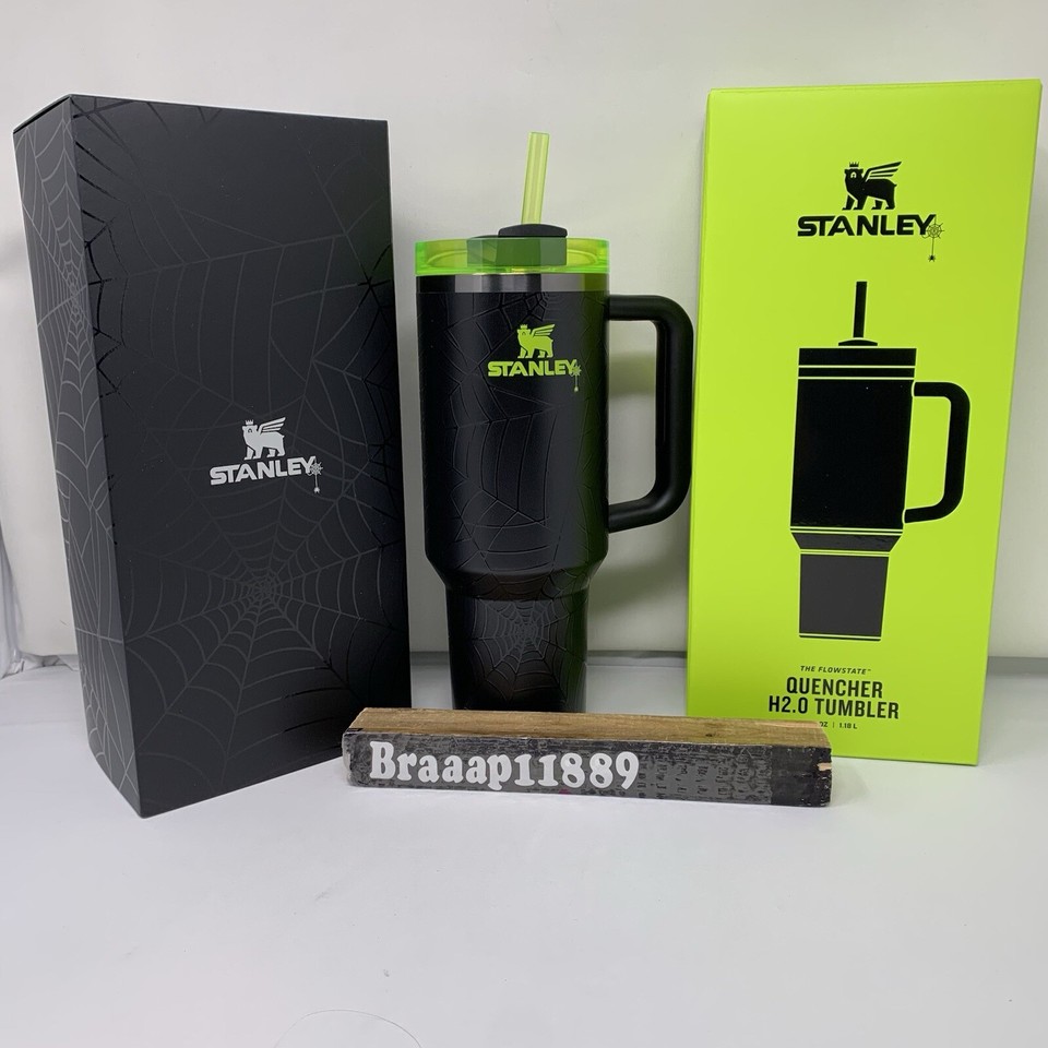 Stanley HALLOWEEN WEB GLOW H2.0 40oz Tumbler Limited Edition IN HAND ...