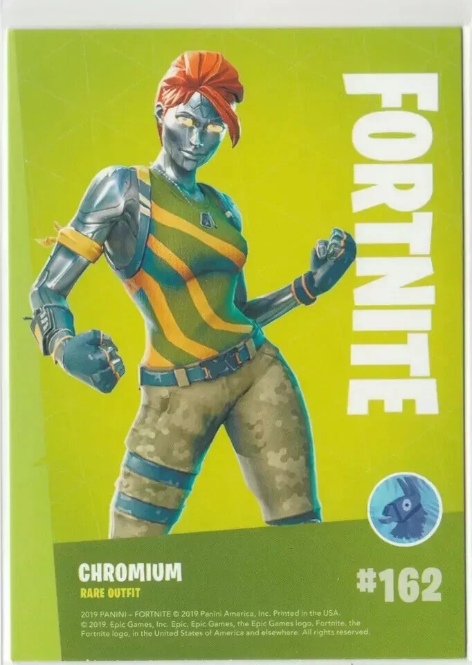 2019 Panini Fortnite Series 1 USA Print Rare Outfit #162 Chromium | eBay
