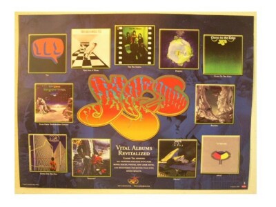 Yes Poster Albums Revitalized Collage | eBay