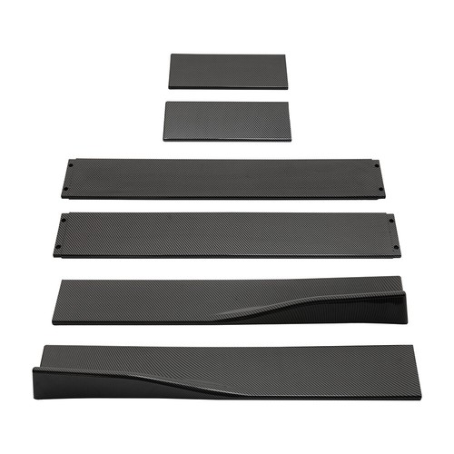 For Hyundai Genesis G70 G80 G90 Carbon Side Skirt Lip Splitter Rocker ...