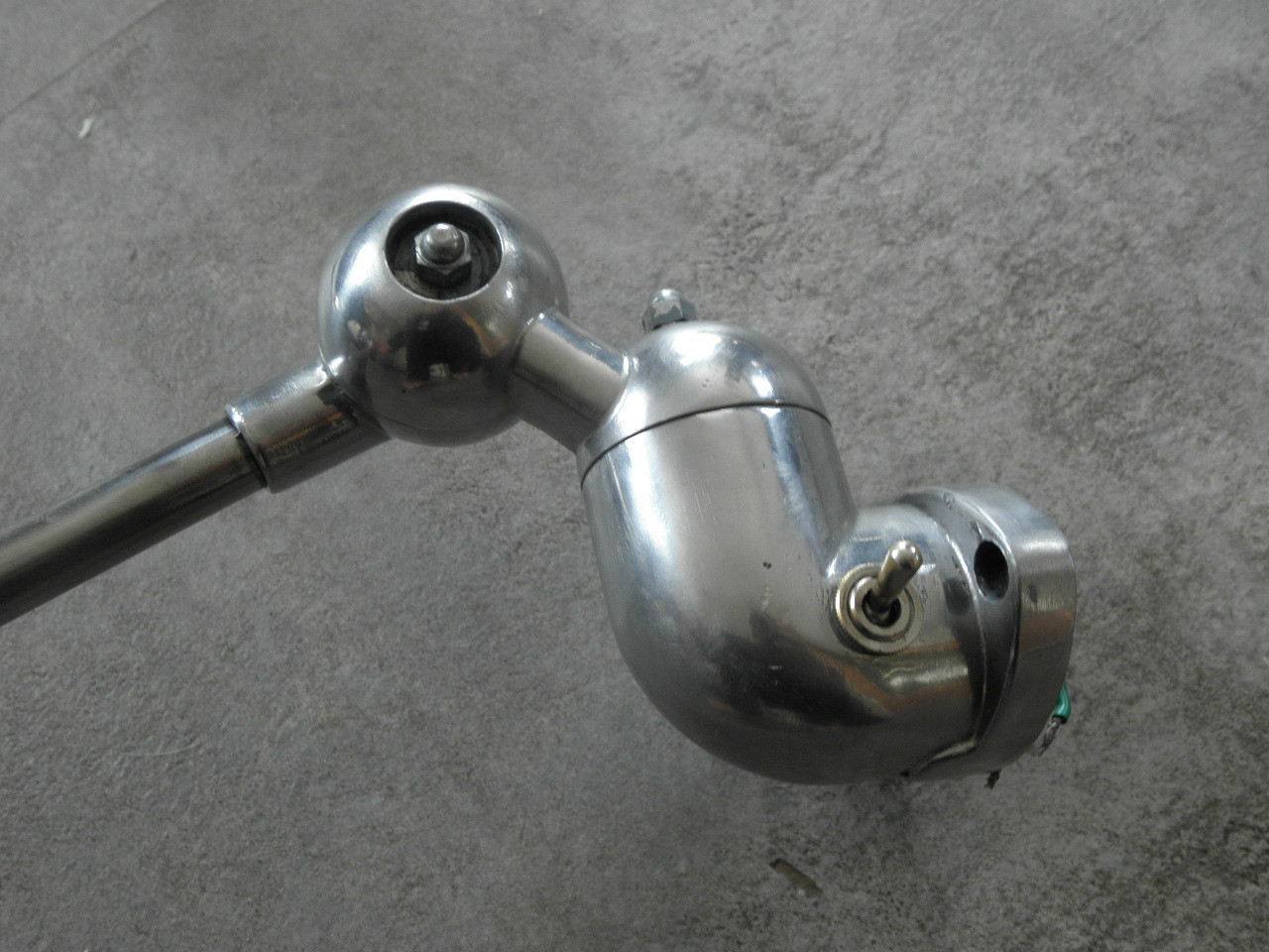 lamp wall Machinist light desk sconce arms articulating Machine age ...