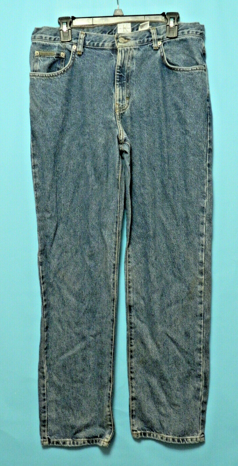 Calvin Klein Women's Vintage Low Rider Jeans Medium Wash Size 12 32 ...