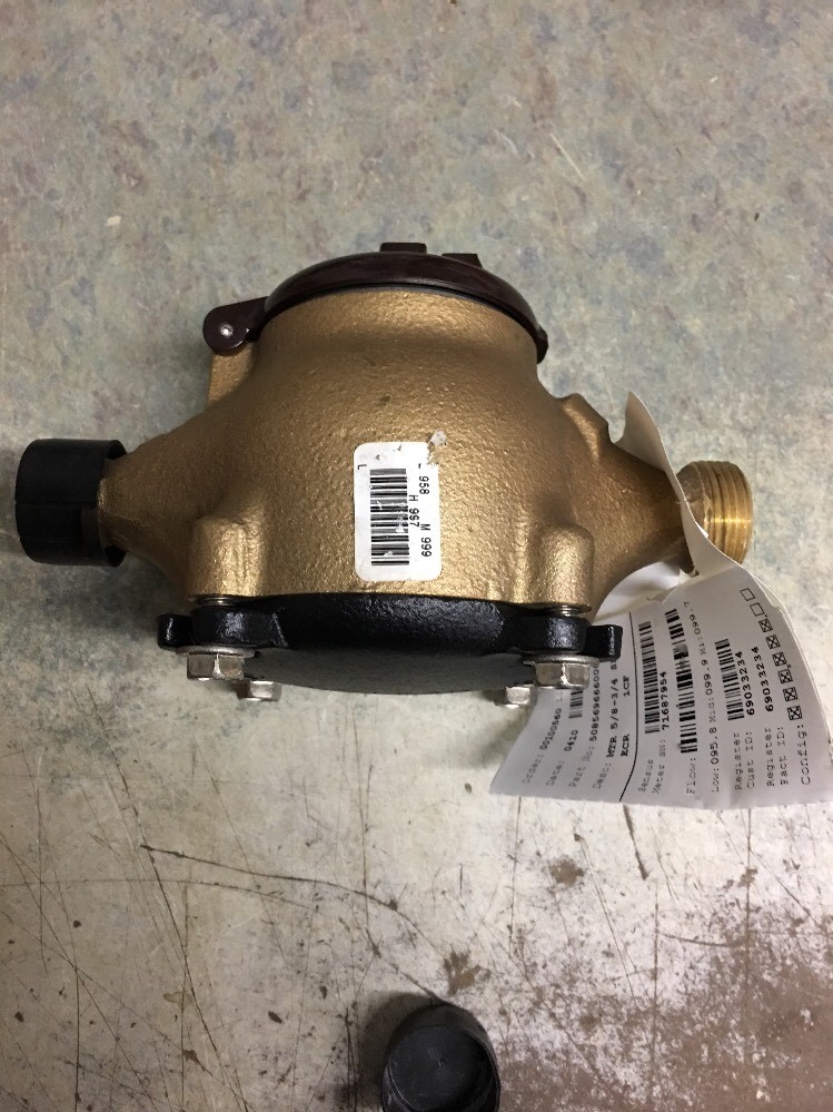 Sensus 5/8x3/4 SR Direct Reading In Gallons | eBay