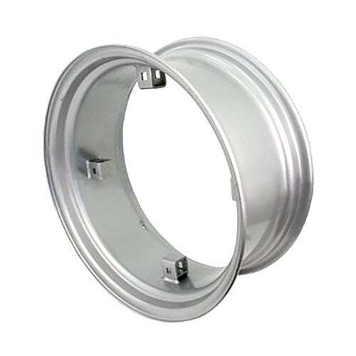Rear Rim - 10" x 24" 4 Loop Demountable Silver fits Ford 1520 1700 ...