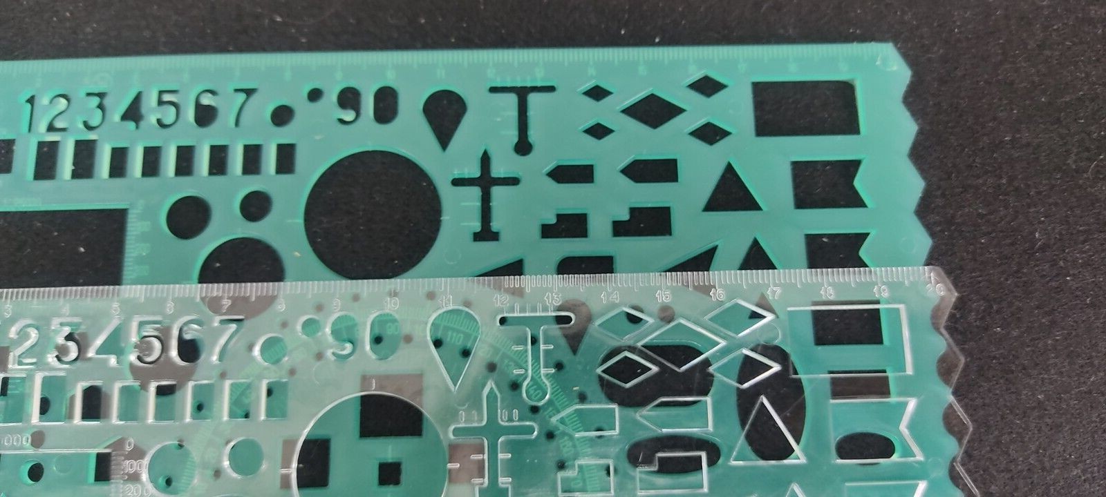 Russian Combat mission plotter 2 Pcs Officer ruler special tool ...