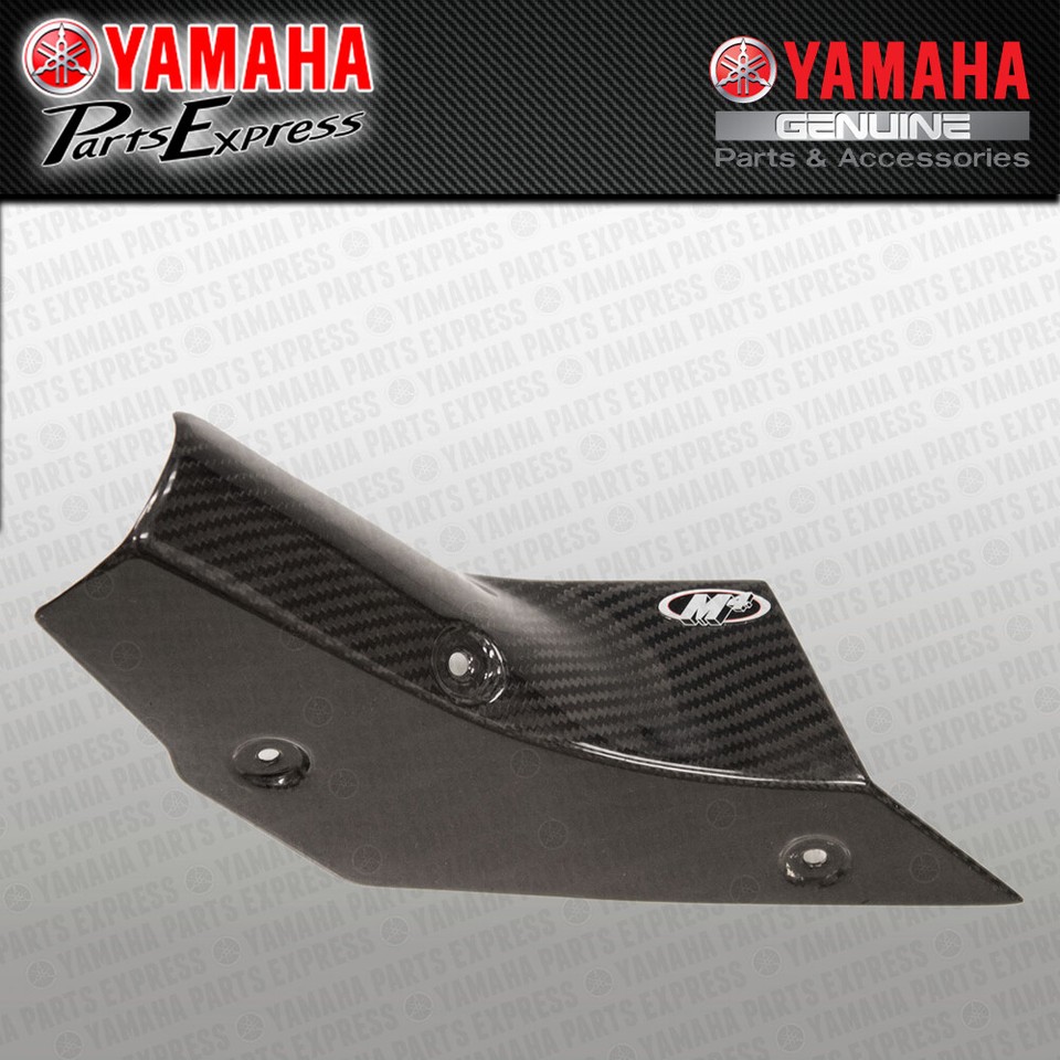 2015 - 2024 YAMAHA YZF-R1 YZF R1 M4 EXHAUST CARBON FIBER CATALYTIC HEAT ...