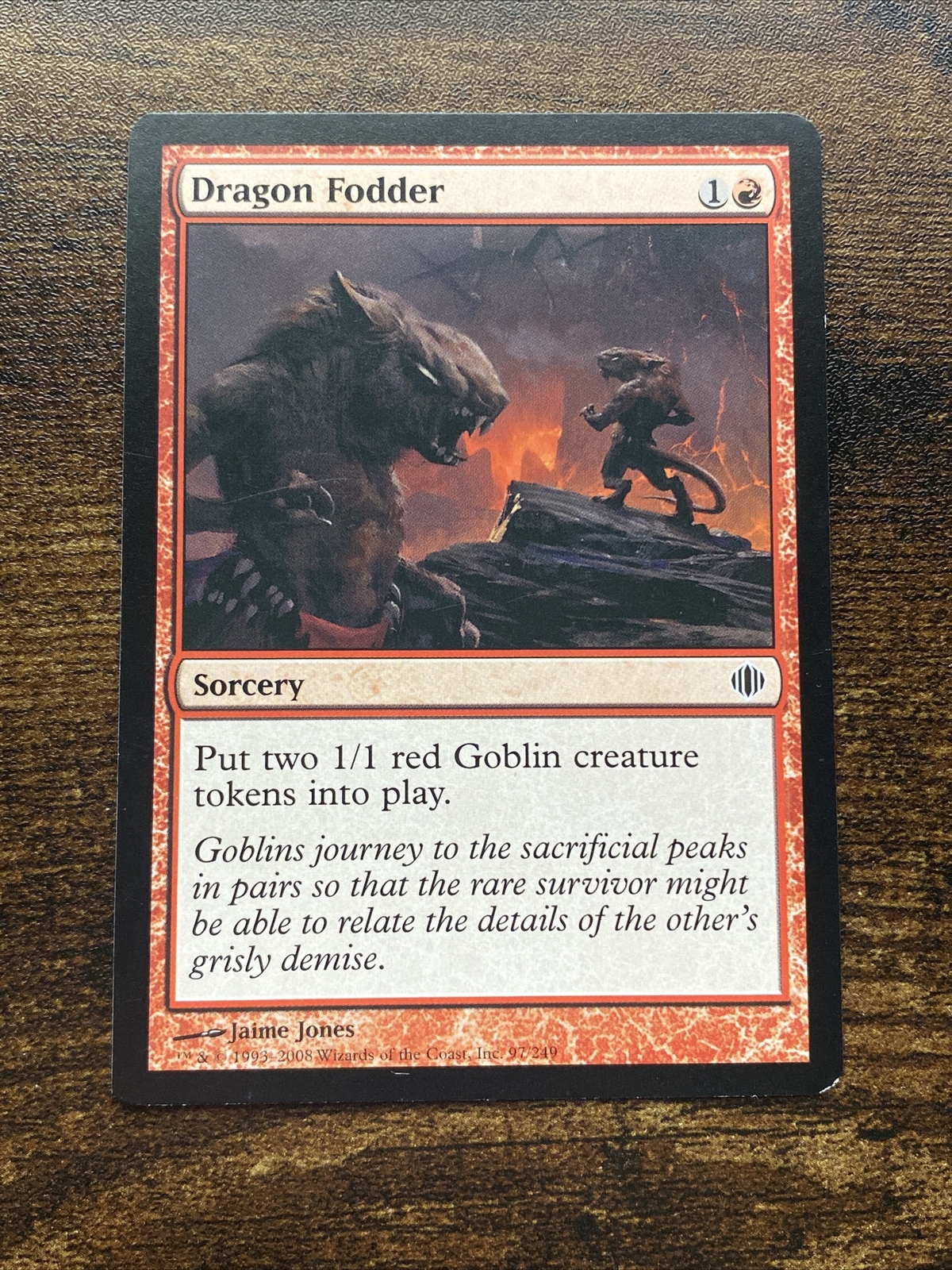 Dragon Fodder 97/249 Shards of Alara Magic The Gathering MTG D5781* | eBay