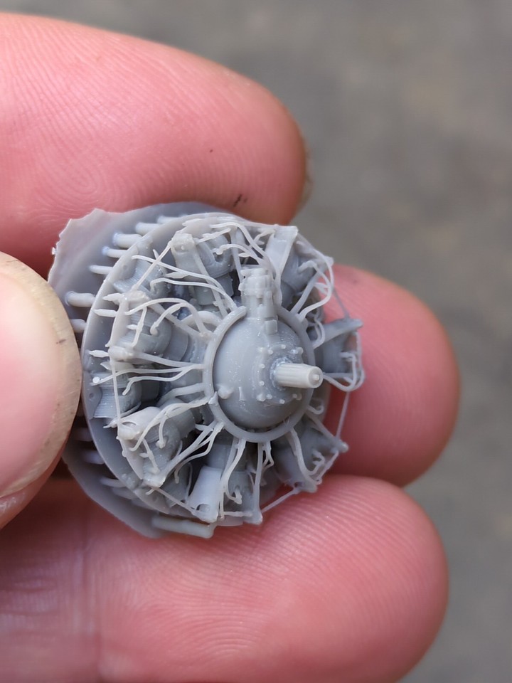 FAST-FIX 1/48 Sakae 12 Resin Engine Front Radial A6M2b RFF48260 | eBay