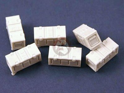 Panzer Art 1/35 B167 British Army Ammo Boxes WWII (6 pieces) [Diorama ...
