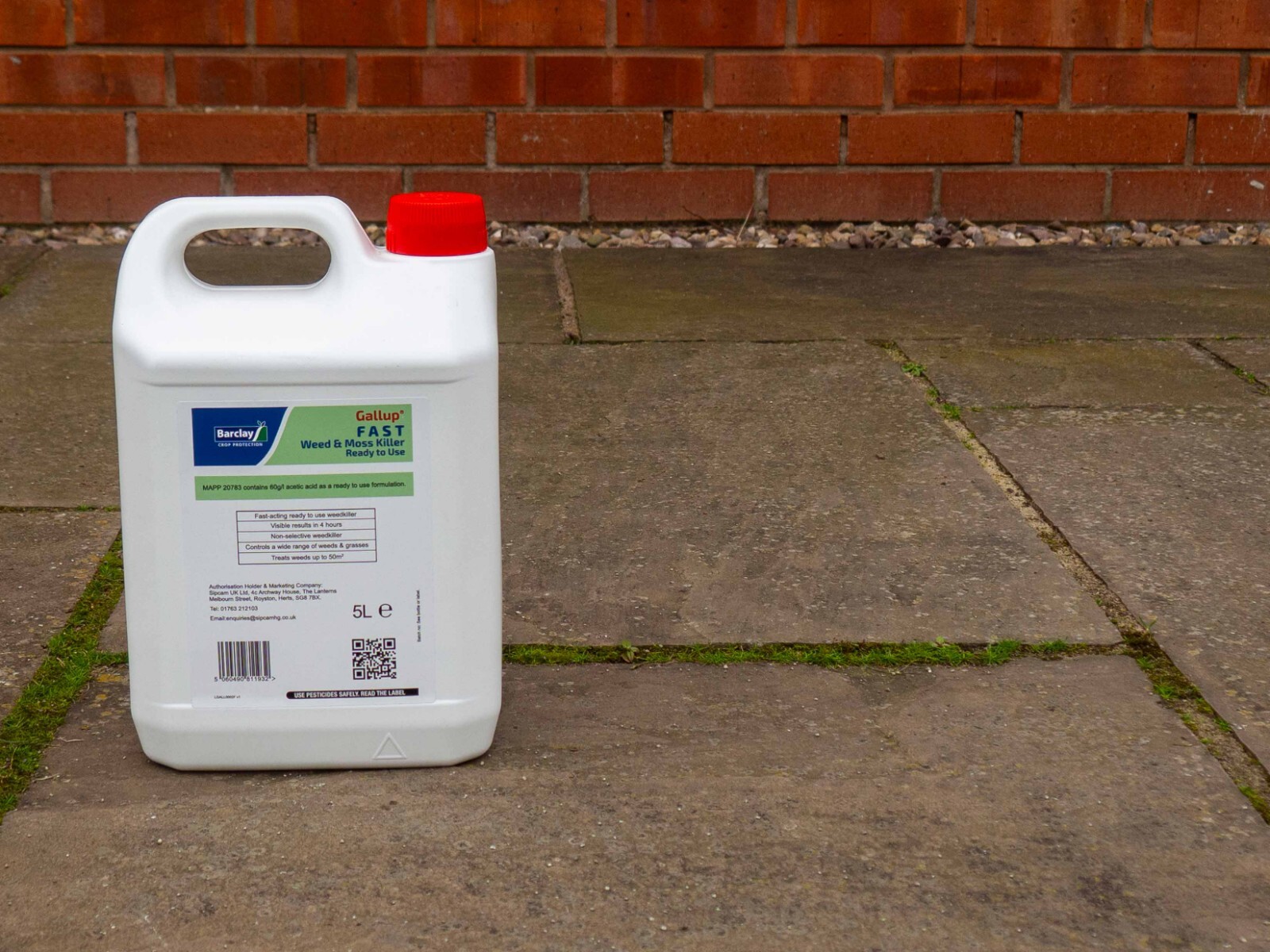 Gallup 5L RTU Fast-Acting Weed & Moss Killer - Visible Results in 4 ...