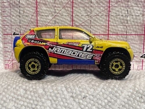 Yellow Jamboree Jeep Compass 1/59 2003 Matchbox Diecast Car | eBay.de