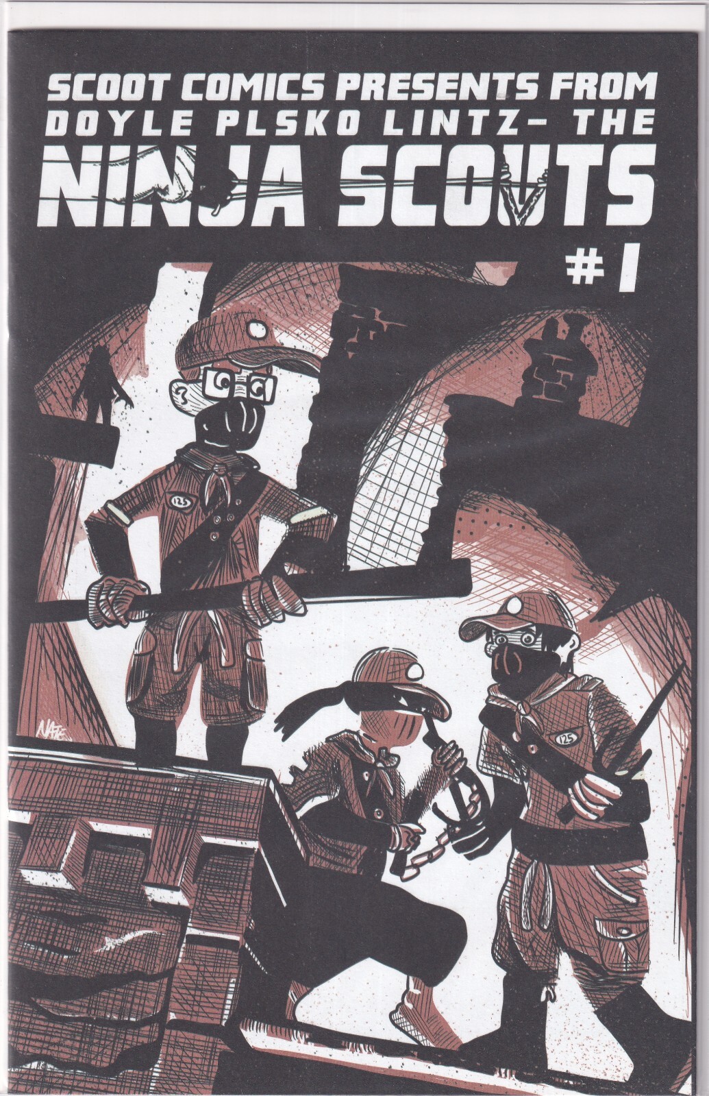 Ninja Scouts (2021) #1 ComicTom101 MMC Variant NM Scoot Comics | eBay