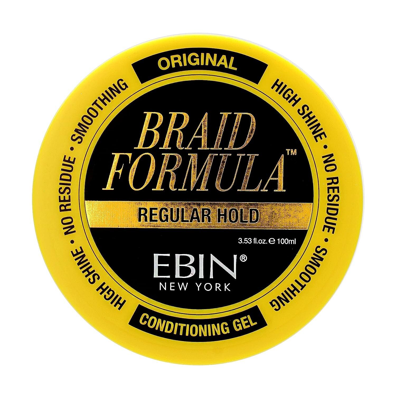 EBIN NEW YORK Braid Formula Conditioning Gel, Original/Regular Hold ...