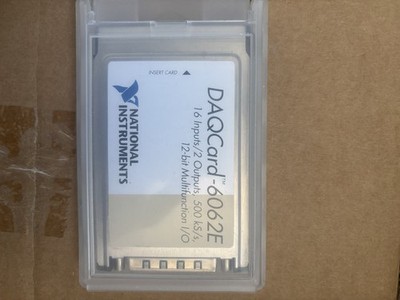 National Instruments DAQCard-6062E NI DAQ Card PCMCIA Analog Input ...