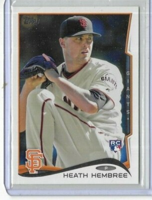 2014 Topps #249 Heath Hembree San Francisco Giants Rookie Card | eBay