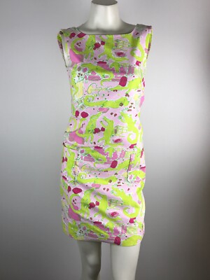 Lilly Pulitzer Originals Vintage Frisky Business Size 2 Alligators ...