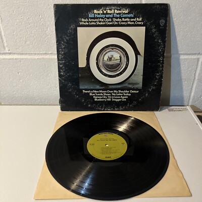 JIM MARSHALL AUTOGRAPHED "ROCK N ROLL REVIVAL" BILL HALEY COMETS ...