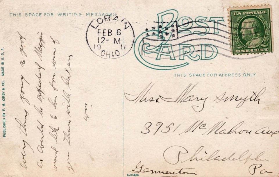 ZAYIX Postcard Great Lakes Ship SS Albert Price Launching at Lorain ...
