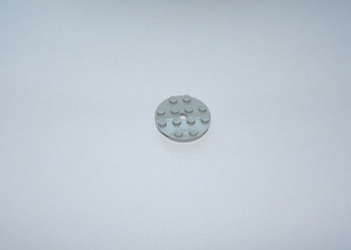 Lego PLATE 4X4 ROUND W. SNAP Medium Stone Grey 4515351 60474 K2T4 | eBay