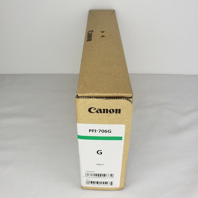 Canon Pfi-706g Green Ink Cartridge 6688b001aa for sale online | eBay