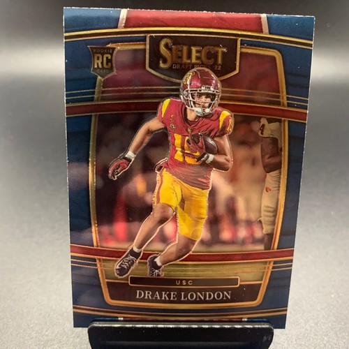 2022 Panini Select Draft Picks #7 Drake London Rookie RC Atlanta ...