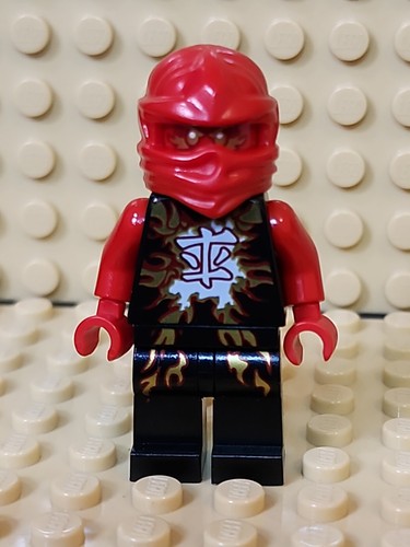 LEGO Ninjago Kai Minifigure njo161 Airjitzu Possession Red Ninja 70739 ...