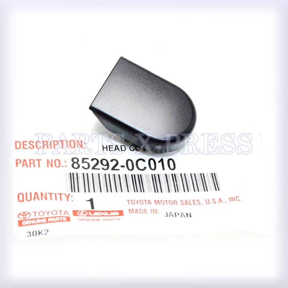 NEW OEM TOYOTA SEQUOIA 2008-2022 REAR WIPER ARM HEAD BLACK CAP COVER ...