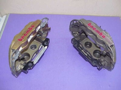 2 Brembo Left & Right Hand Aluminum NASCAR Brake Calipers 38 & 44 MM ...