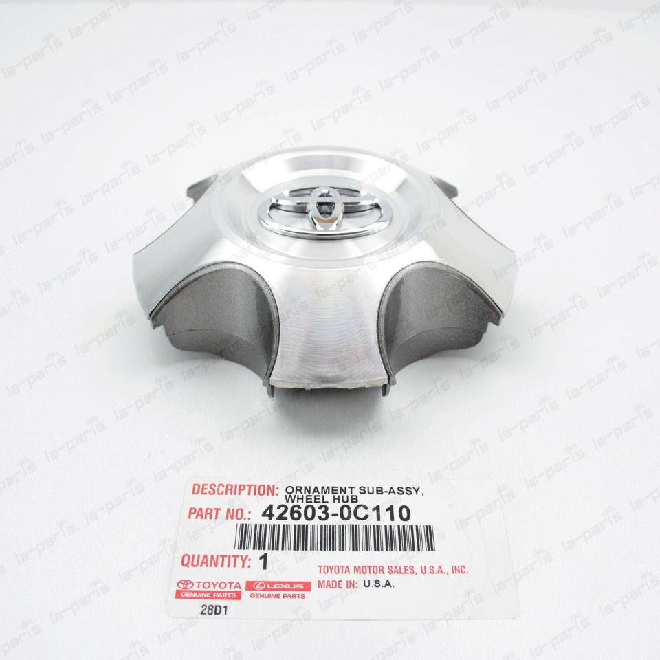 NEW GENUINE TOYOTA 08-16 SEQUOIA TUNDRA WHEEL CENTER CAP 42603-0C110 | eBay