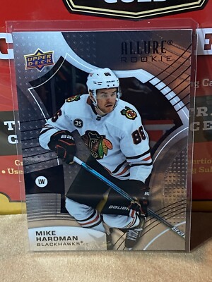 2021-22 Upper Deck Allure Mike Hardman Rookie #111 Chicago Blackhawks ...