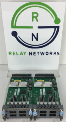 LOT OF 2 Juniper QFX-EM-4Q 4-port QSFP+ expansion module for EX4600 | eBay